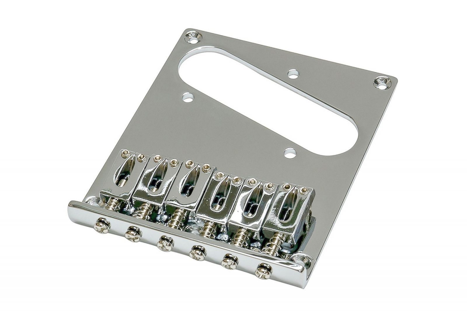 BT 001 CHROME 6 SADDLES TELECASTER MODERN BRIDGE