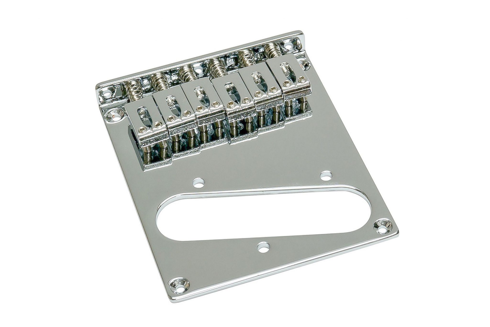BT 001 CHROME 6 SADDLES TELECASTER MODERN BRIDGE