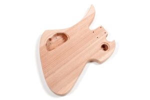 MAHOGANY MOCKINGBIRD GUITAR BODY