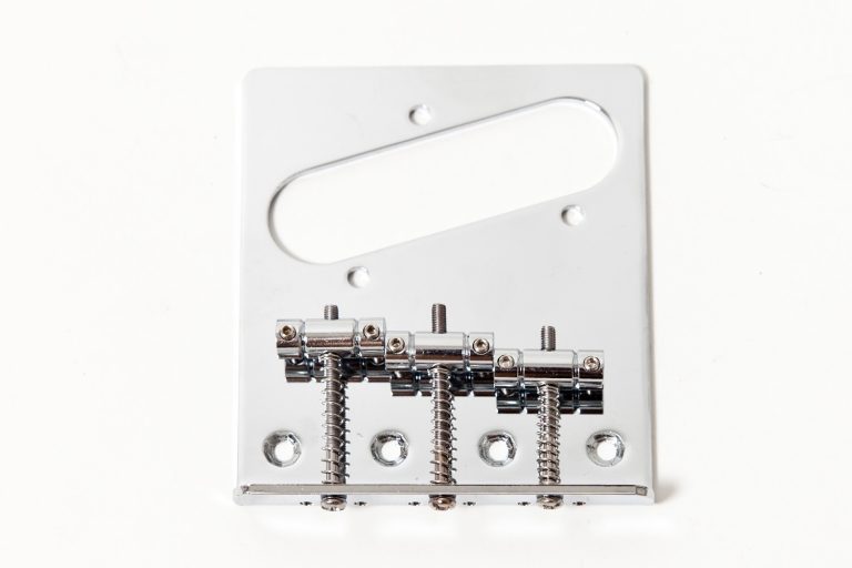 CHROME LEFT HANDED TELECASTER BRIDGE - Clandestine Guitars | Tienda ...