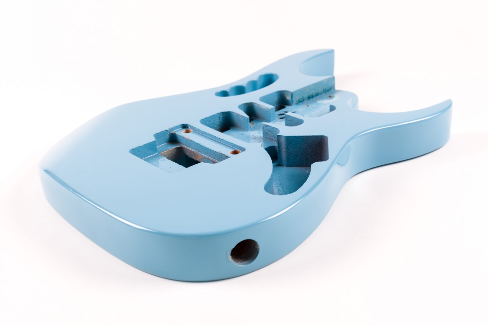 DAPHNE BLUE BASSWOOD JEM GUITAR BODY