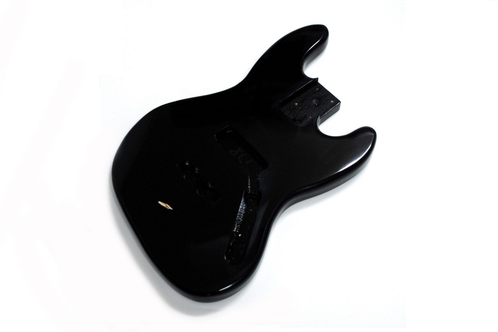 BLACK GLOSS BASSWOOD JAZZ BASS BODY