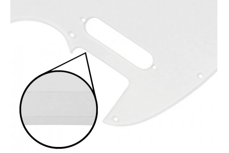 TRANSPARENT TELECASTER PICKGUARD - Clandestine Guitars | Tienda online ...